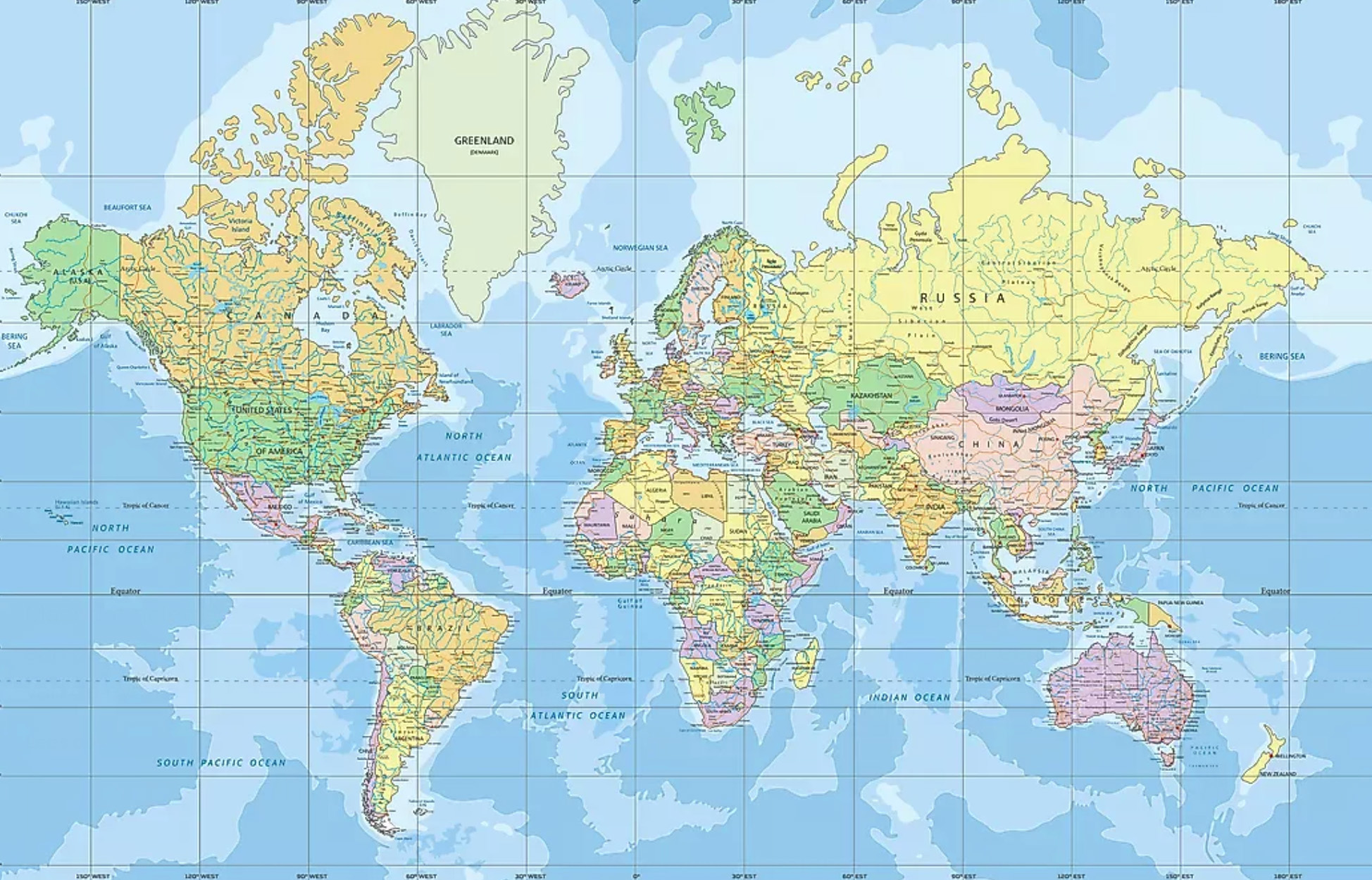 The end of the Mercator world map? - Merkator Group